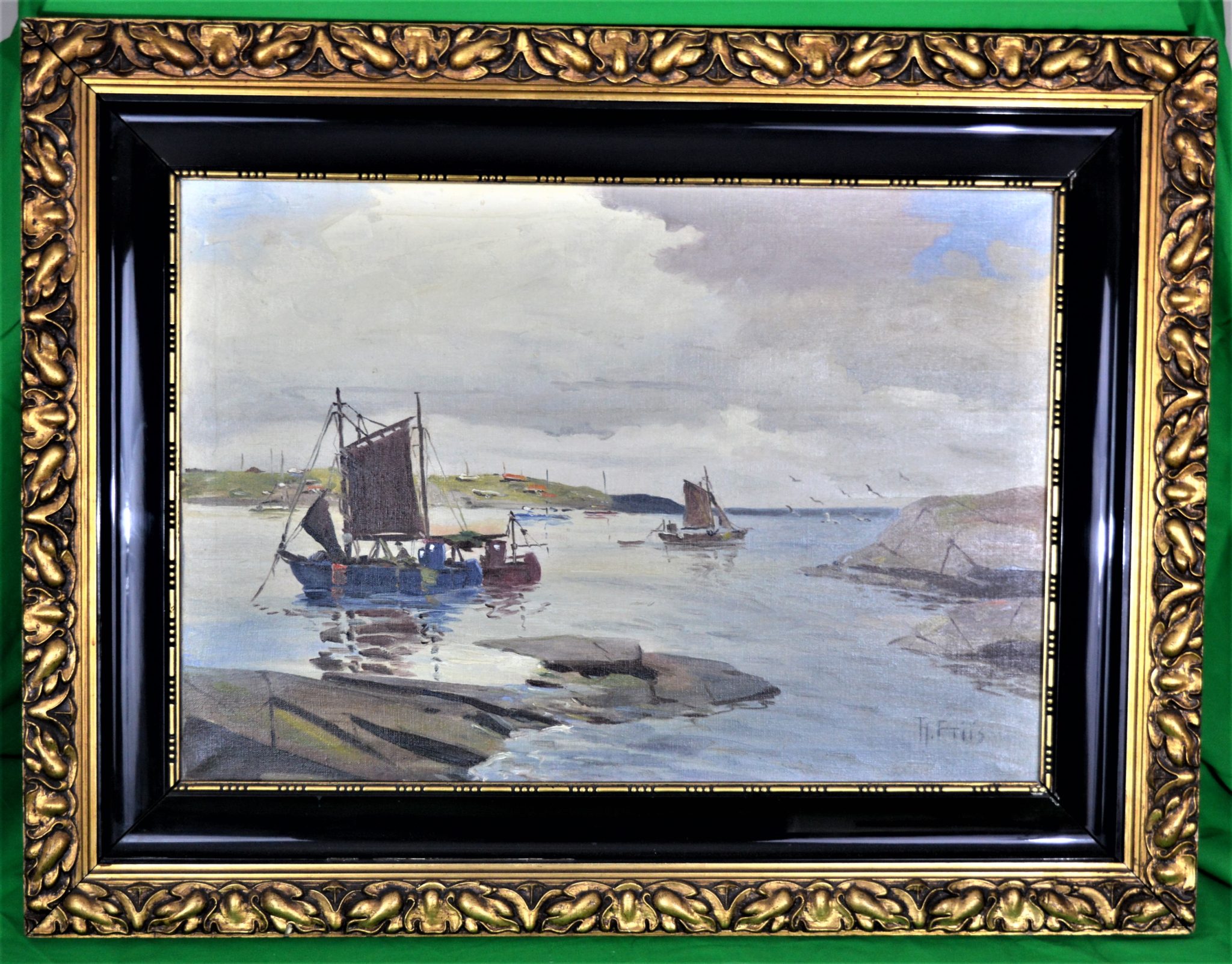 Mark Osman Curtis (Th. Friis) – Thistle Fine Art